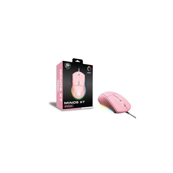 Mouse Cougar Minos XT pink - Opentecnologyec